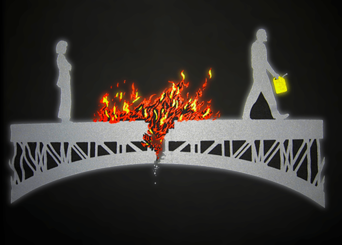 Burning Bridge « Writing With Hope